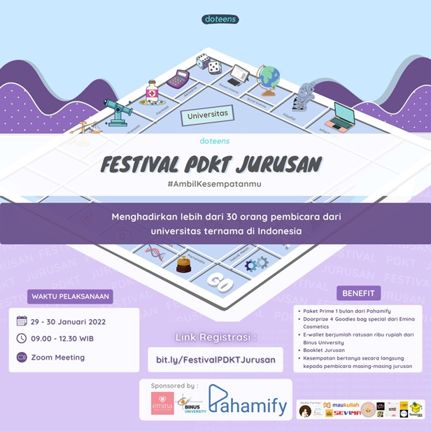 Lebih Dekat Dengan Jurusan Kuliah di Festival PDKT Jurusan, Camaba ...